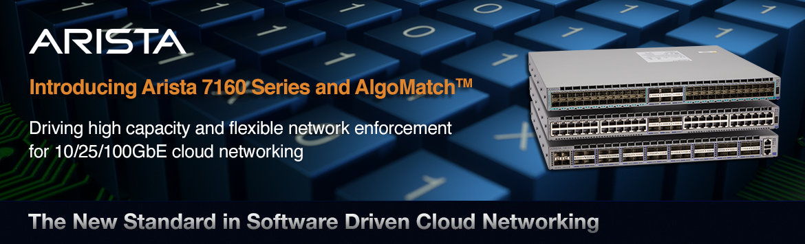 Arista Software Driven Cloud Networking