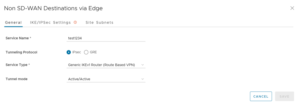 VeloCloud SD-WAN 5.2 - Administration Guide - Configure Network Services - Arista