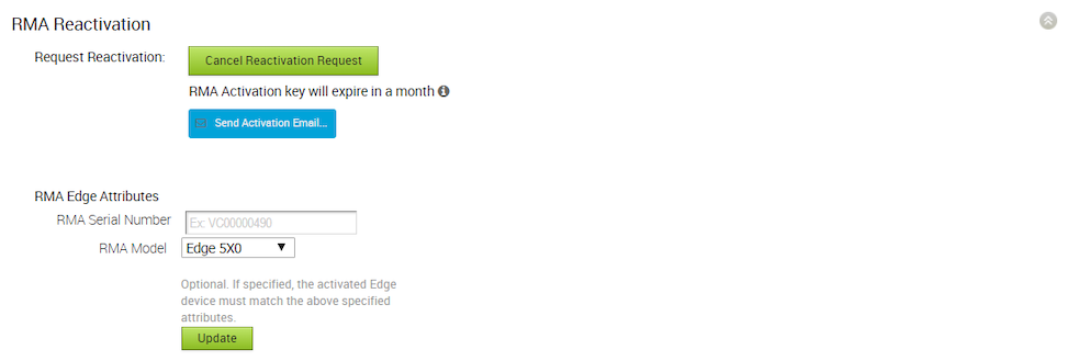 VeloCloud SD-WAN 5.2 - Configuration Guide - RMA Reactivation for ...