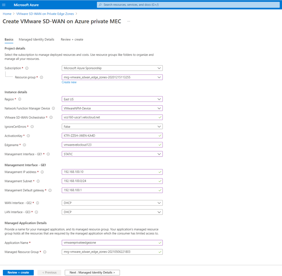 VeloCloud SD-WAN Azure Private MEC - Deployment Guide - Deploy a ...