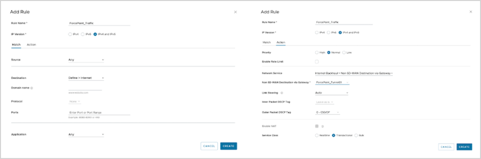 VeloCloud SD-WAN Forcepoint - Integration Guide - Arista