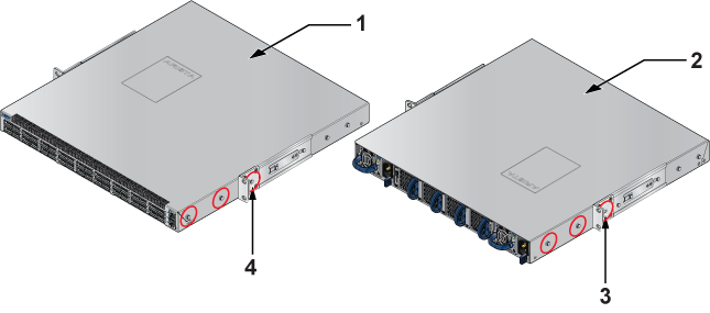 7050 Series 1RU (Gen 3) - Rack Mounting the Switch - Arista