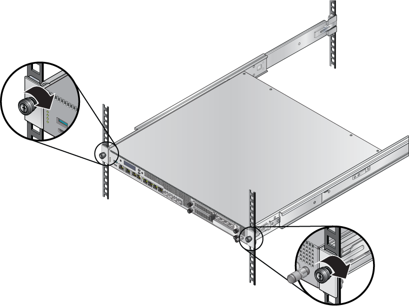 7200 Series - Rack Mounting the Router - Arista