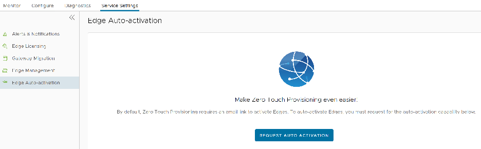 VeloCloud SD-WAN 6.4 - Administration Guide - Activate Edges - Arista