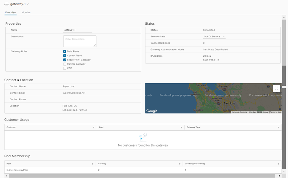 VeloCloud SD-WAN 6.4 - Gateway Monitoring Guide - Monitor Gateways on ...