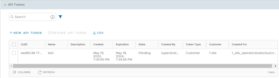 VeloCloud SASE 6.4 - Global Settings Guide - User Management - Arista