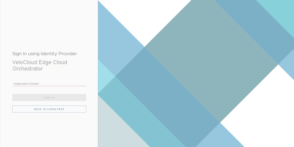 VeloCloud SD-WAN 6.4 - Operator Guide - Log into the Orchestrator Using ...